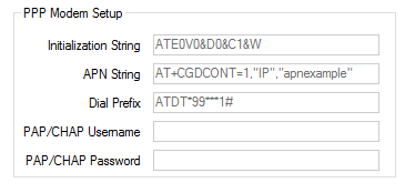 SCADAPack x70 Driver Guide - Port Function - PPP/TCPIP (Configure a Device Configuration Item)